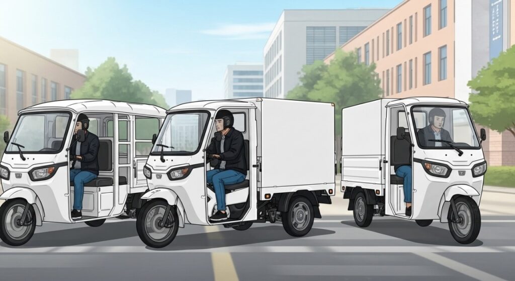 Cómo elegir el motocarro ideal para tu negocio: guía completa - Muevetec